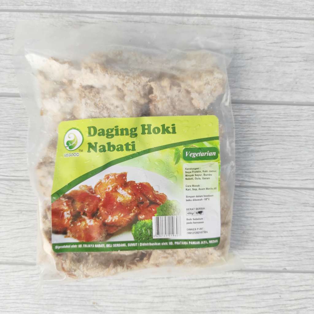 Jual Vegood Daging Hoki Nabati 450g Vegetarian Vegan | Shopee Indonesia