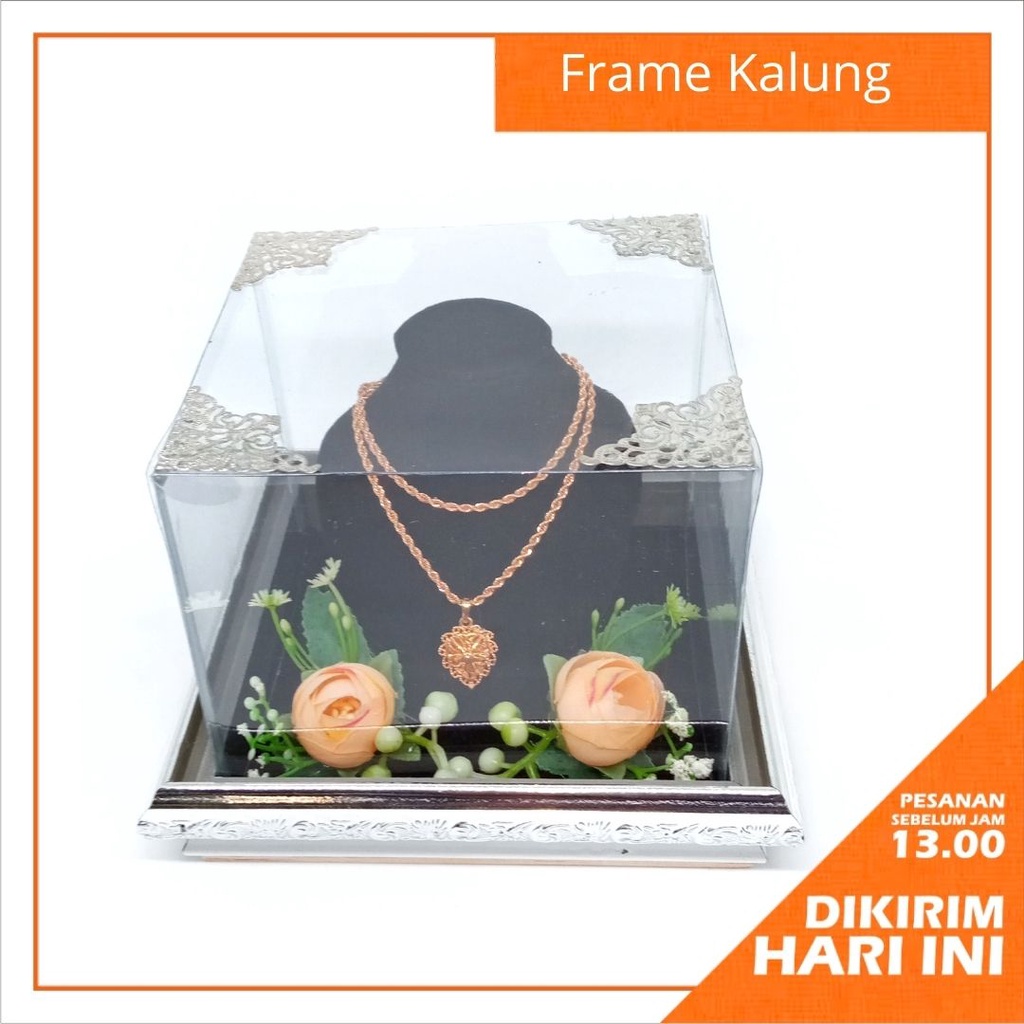 Jual Frame Kotak Perhiasan Kalung untuk Mahar Seserahan, Lamaran dan ...