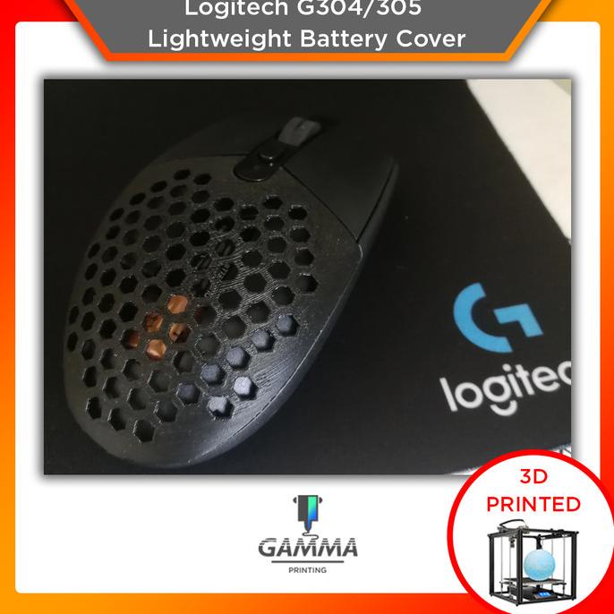 Jual Logitech G304 G305 Lightweight Battery Cover Honeycomb Super Light ...