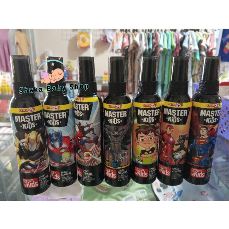 Jual Master Kids Spray Cologne 100ml / Parfum Anak Master Kids Spray ...