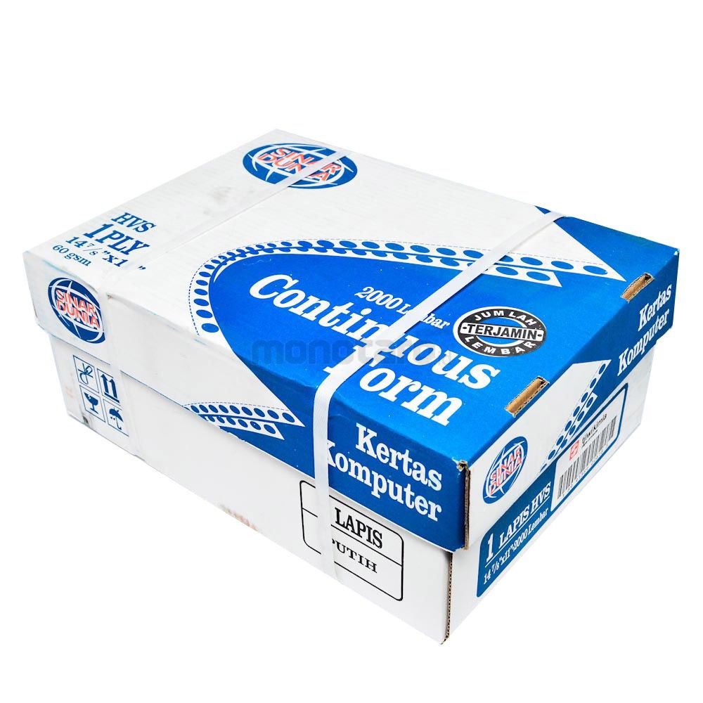 Jual PPL Continuous Form Kecil 1 ply | Shopee Indonesia