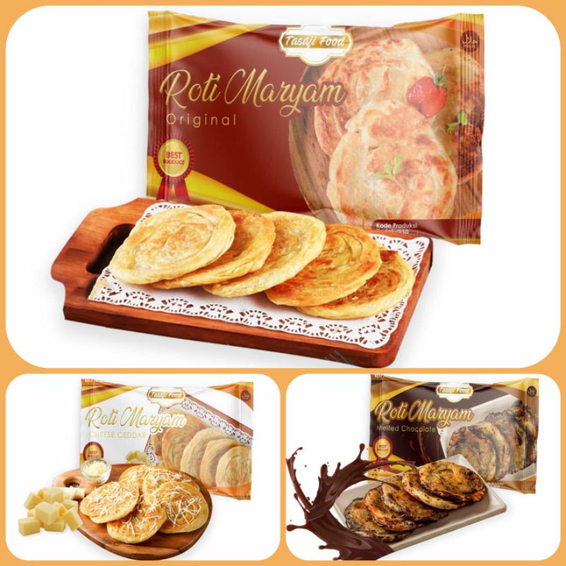 Jual roti maryam / roti cane tasaji coklat | Shopee Indonesia