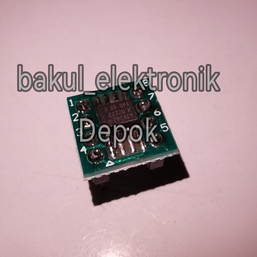Jual OPA2277UA modif DIP DUAL OPAMP UPGRADE NE5532 DLL | Shopee Indonesia