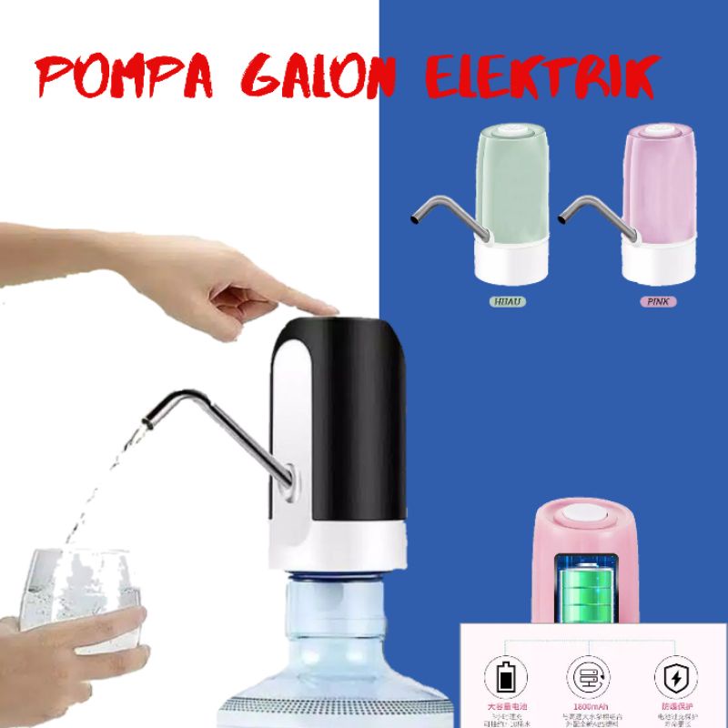 Jual Pompa Galon Elektrik / Recharge Dispenser Air Galon Charge ...