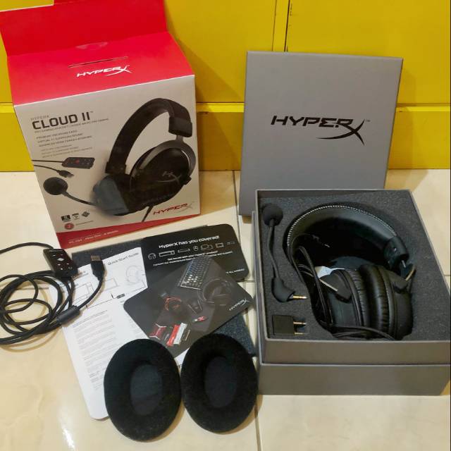 Jual Headset Hyper X Cloud II (Gun Metal) | Shopee Indonesia