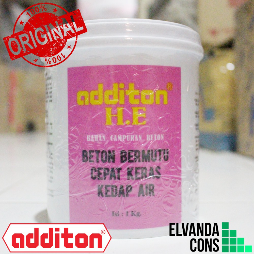 Jual ADDITON HE Campuran/Aditif Beton (Cepat Keras/Cepat Kering/Kedap ...