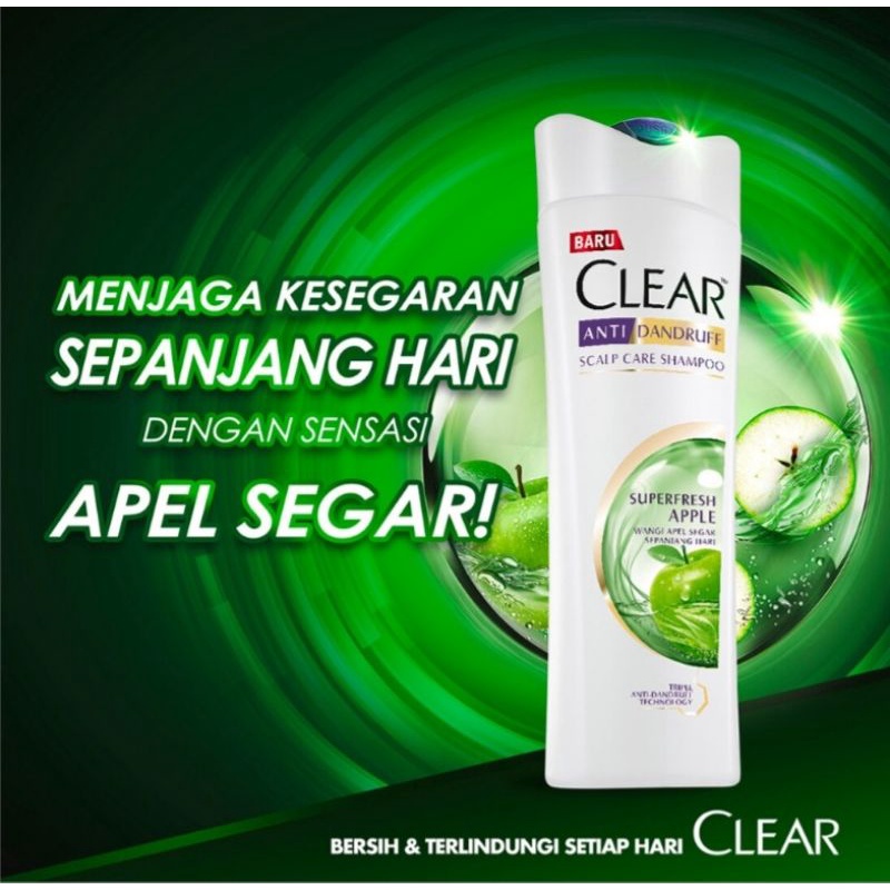 Jual Clear Shampoo 160ml Anti Dandruff Lemon Fresh Anti Ketombe Coconut ...