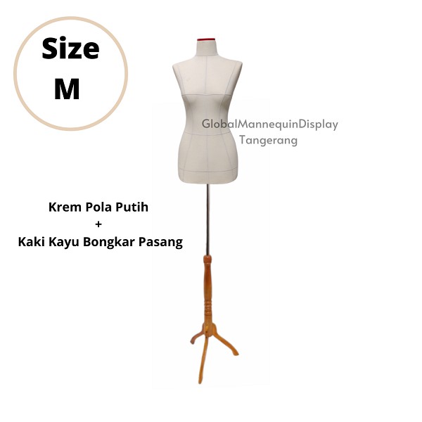 Jual Manekin Badan Wanita Patung Jahit Ukuran M | Shopee Indonesia