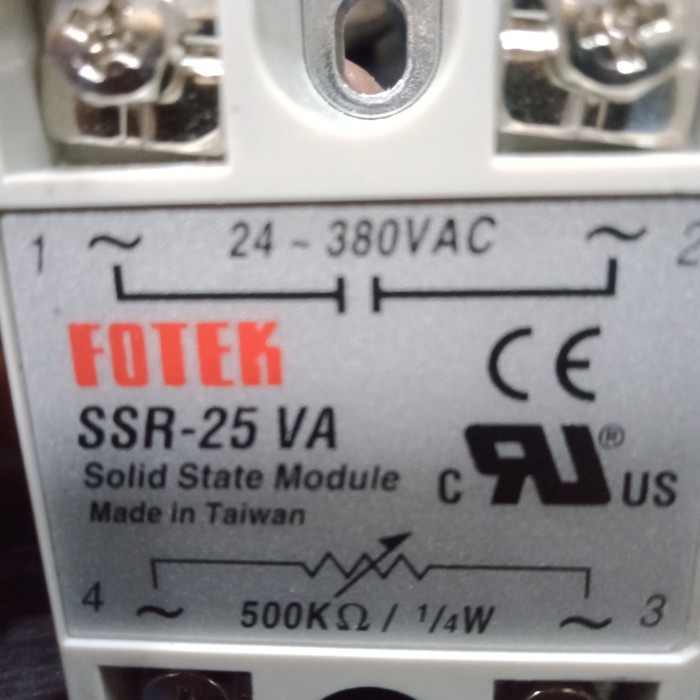 Jual FOTEK SSR-25VA/SSR FOTEK-25 VA ORIGINAL | Shopee Indonesia