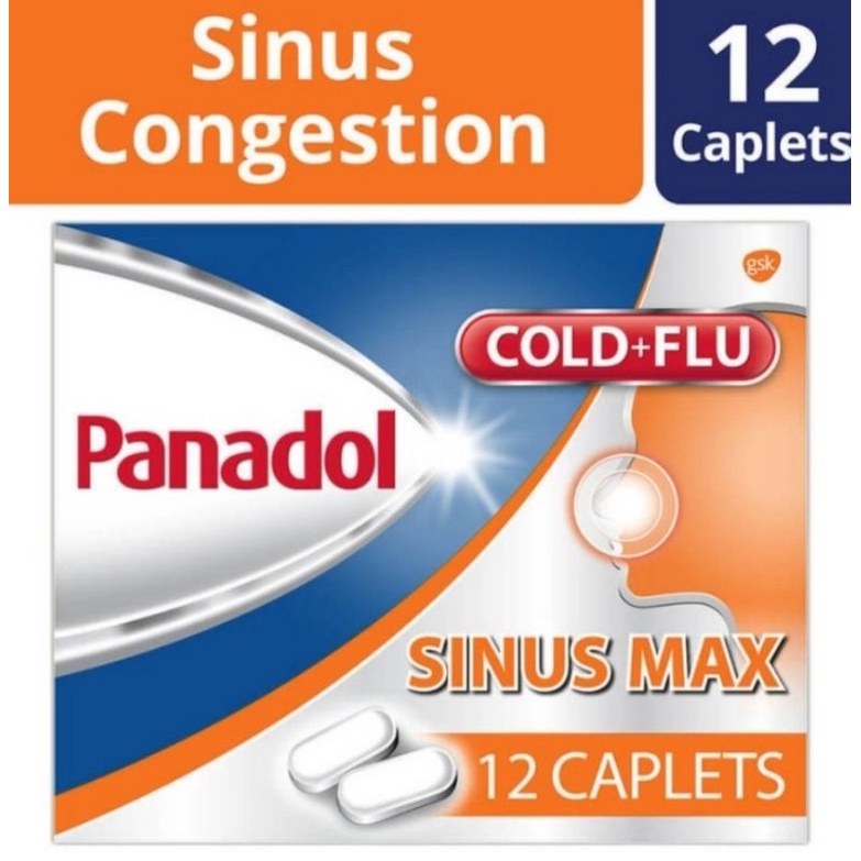 Jual PANADOL SINUSMAX, Singapore, 12 caplete | Shopee Indonesia