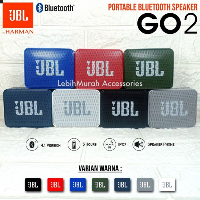 Jual SPEAKER BLUETOOTH JBL GO2 | Shopee Indonesia