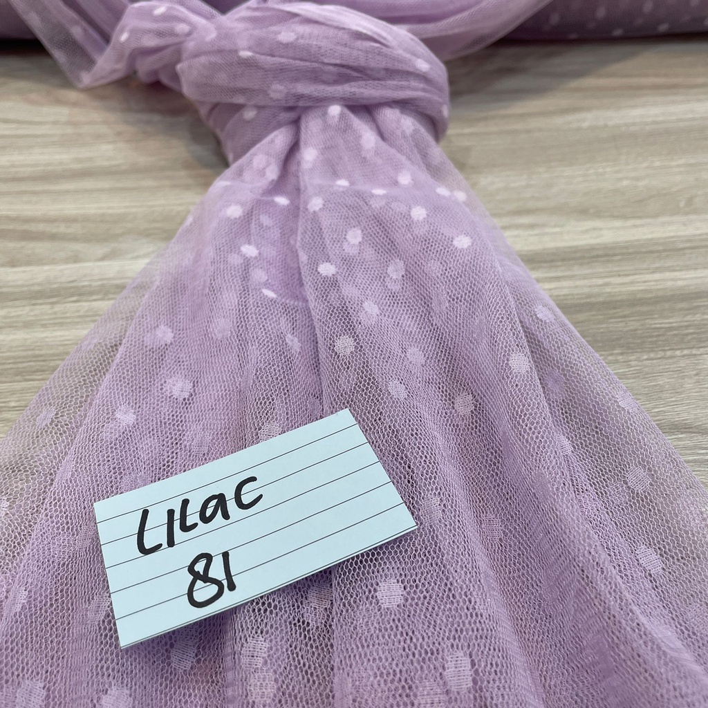 Jual Tille Dot / Tulle Dot / Tile Dot / Tile Polkadot / Tille Bintik ...