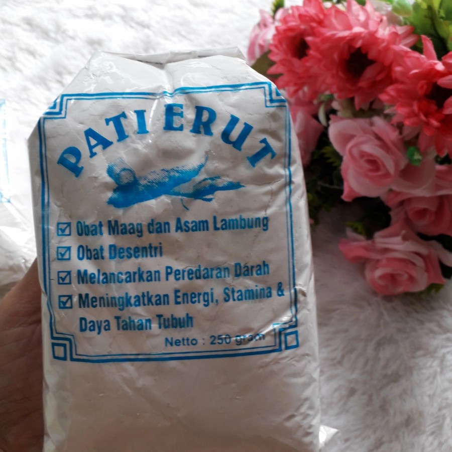 Jual Tepung Pati Kirut Irut Garut Bubuk 250gr Powder Arrowroot Umbi ...