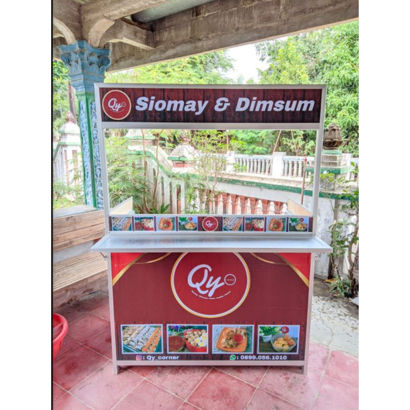 Jual Booth Gerobak lipat dimsum jumbo | Shopee Indonesia