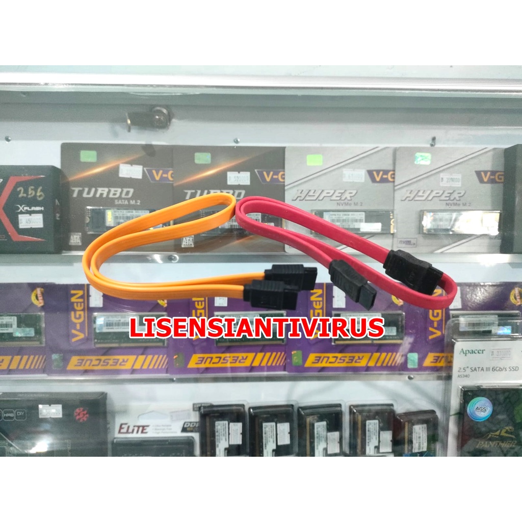 Jual Kabel Data SATA Standard Untuk Harddisk SSD PC Laptop Notebook ...