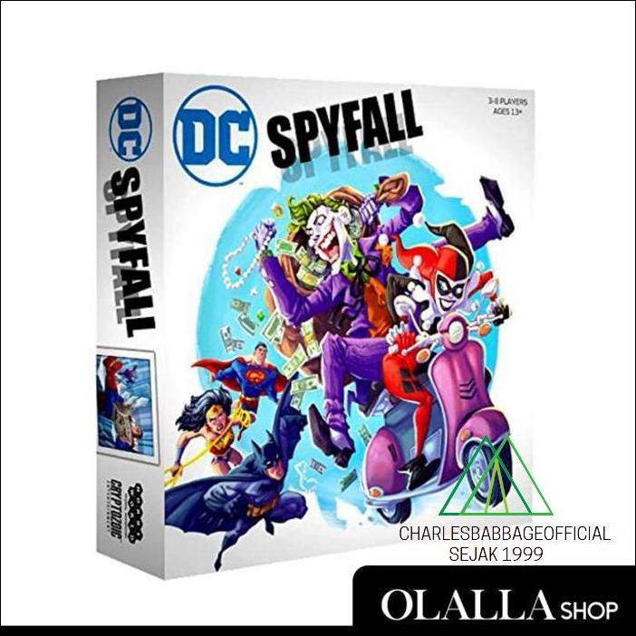 Jual Dc Spyfall Board Game (Dc Comics Ver.) - Original | Shopee Indonesia