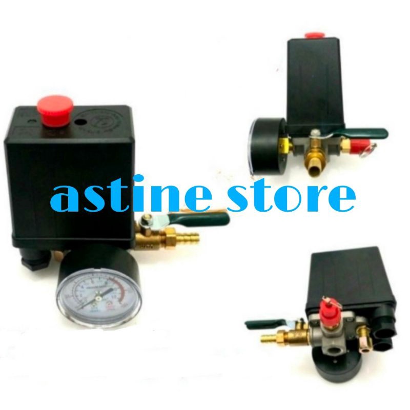 Jual Pressure Switch/Otomatis Kompresor Angin Portable Set | Shopee ...