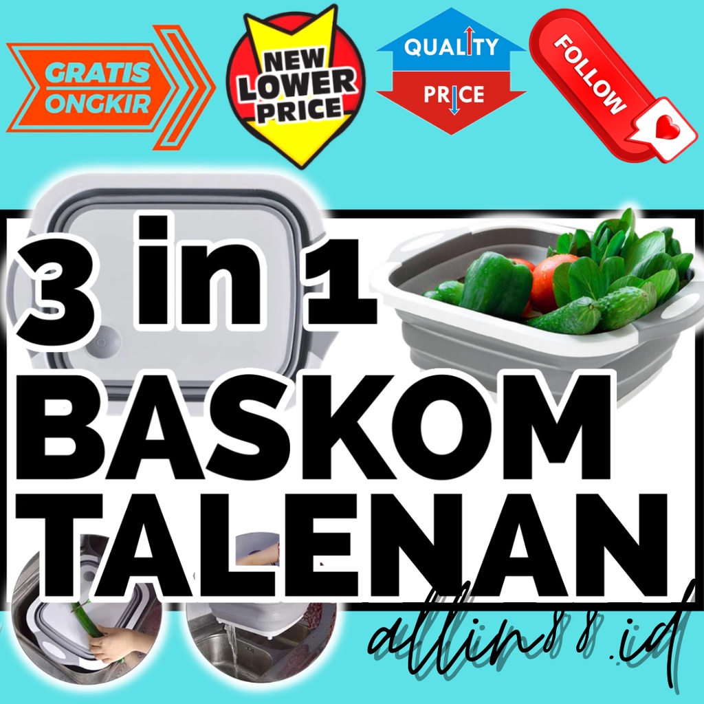 Jual BASKOM TALENAN BASKOM LIPAT BASKOM LIPAT PORTABLE BASKOM BESAR ...