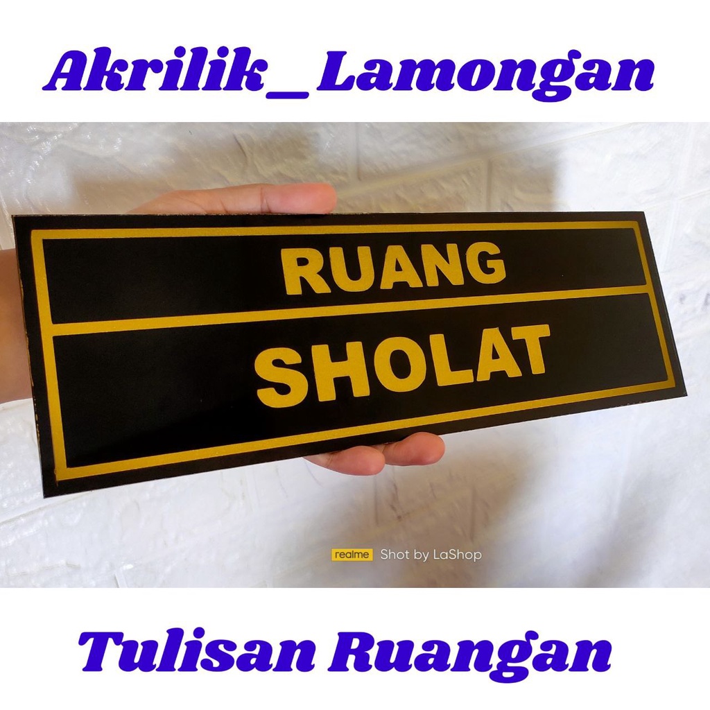 Jual SIGN NAMA RUANGAN | TANDA NAMA KAMAR | PLAT RUANGAN BAHAN AKRILIK ...