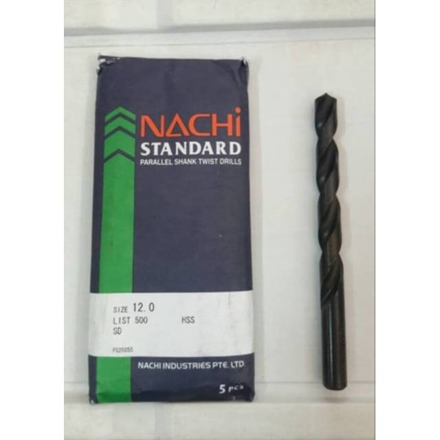 Jual Nachi 12mm Mata Bor Besi HSS ASLI (1 buah) | Shopee Indonesia