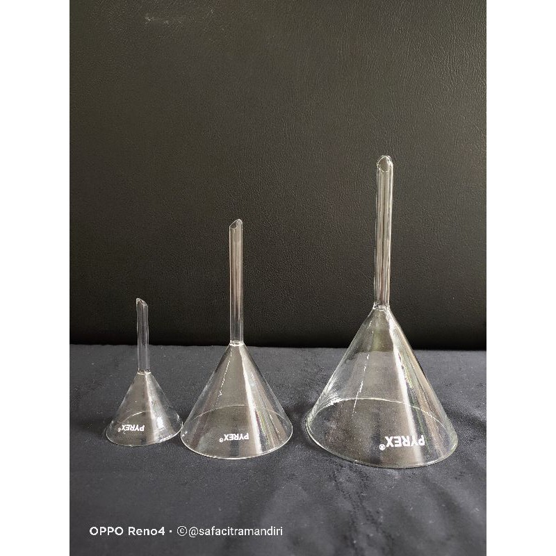 Jual Corong Kaca Pyrex / Corong Gelas Pyrex / Funnel Glass / Corong ...