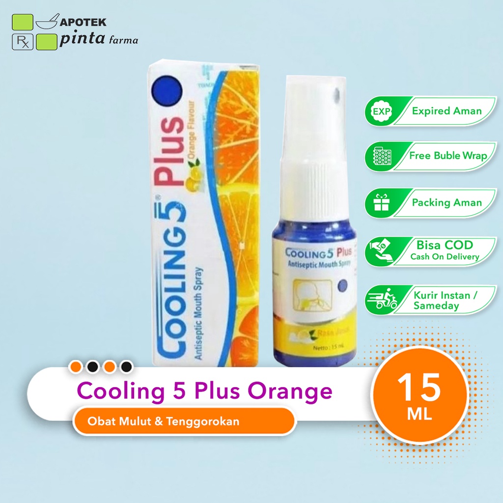 Jual Cooling 5 Plus Orange 15 ml | Shopee Indonesia