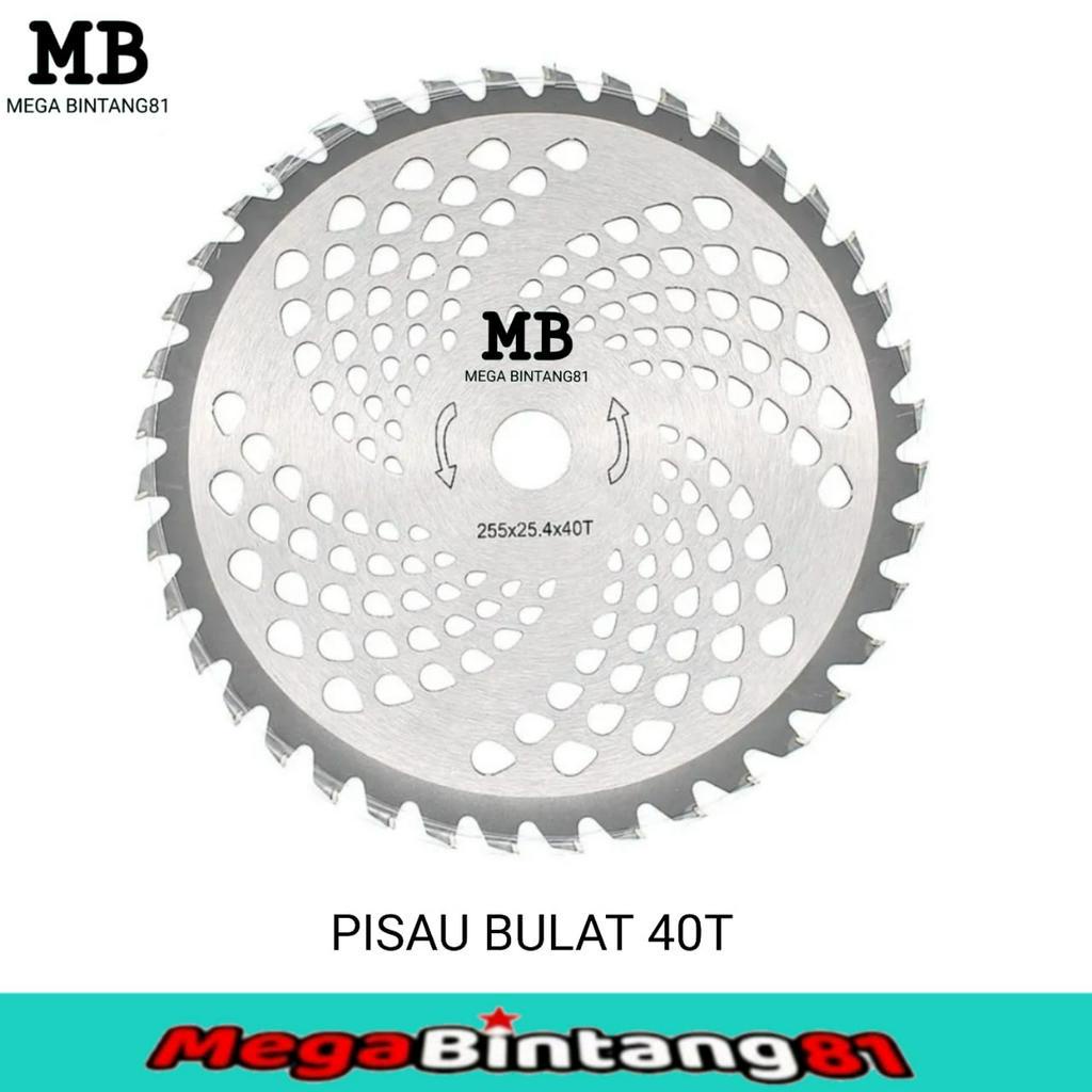 Jual pisau bulat mesin potong rumput tebeng padi pisau mesin pemotong ...