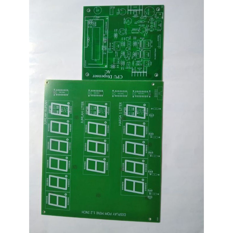 Jual pcb pommini satu set pcb pertamini satu set pcb display dan pcb ...