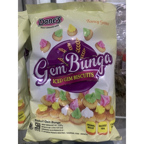 Jual Biskuit Gem Bunga / Biskuit Gem Rose | Shopee Indonesia