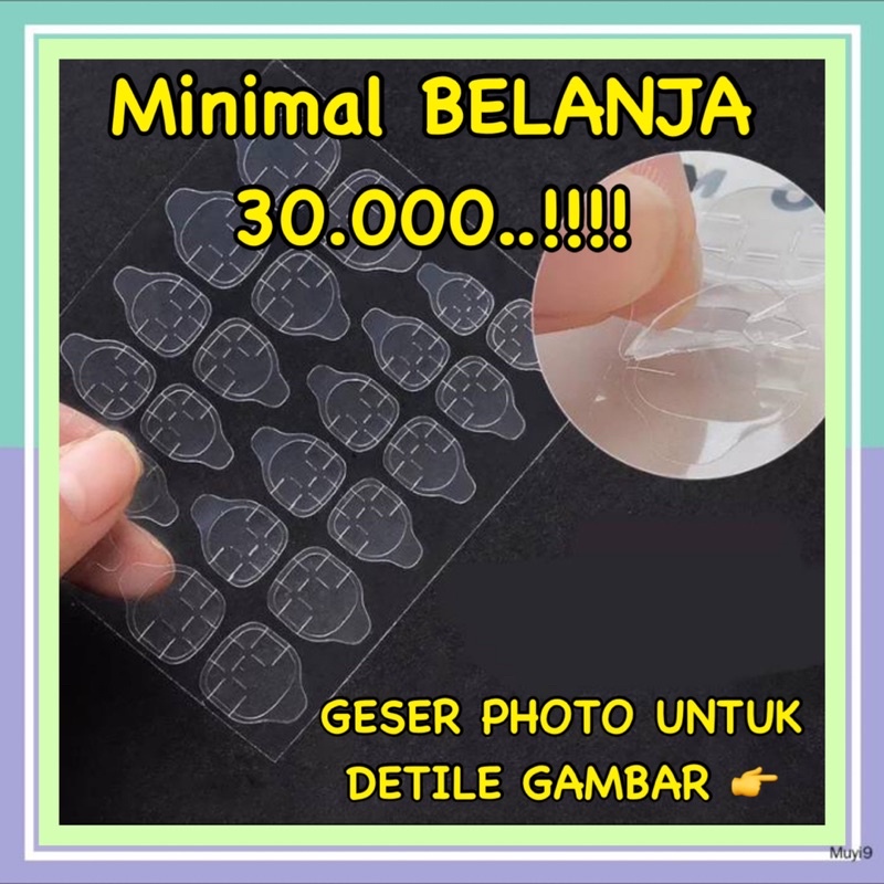Jual (MINIMAL BELANJA 30RIBU) Lem gel 24pcs /lem gel 12pcs lem nail art ...