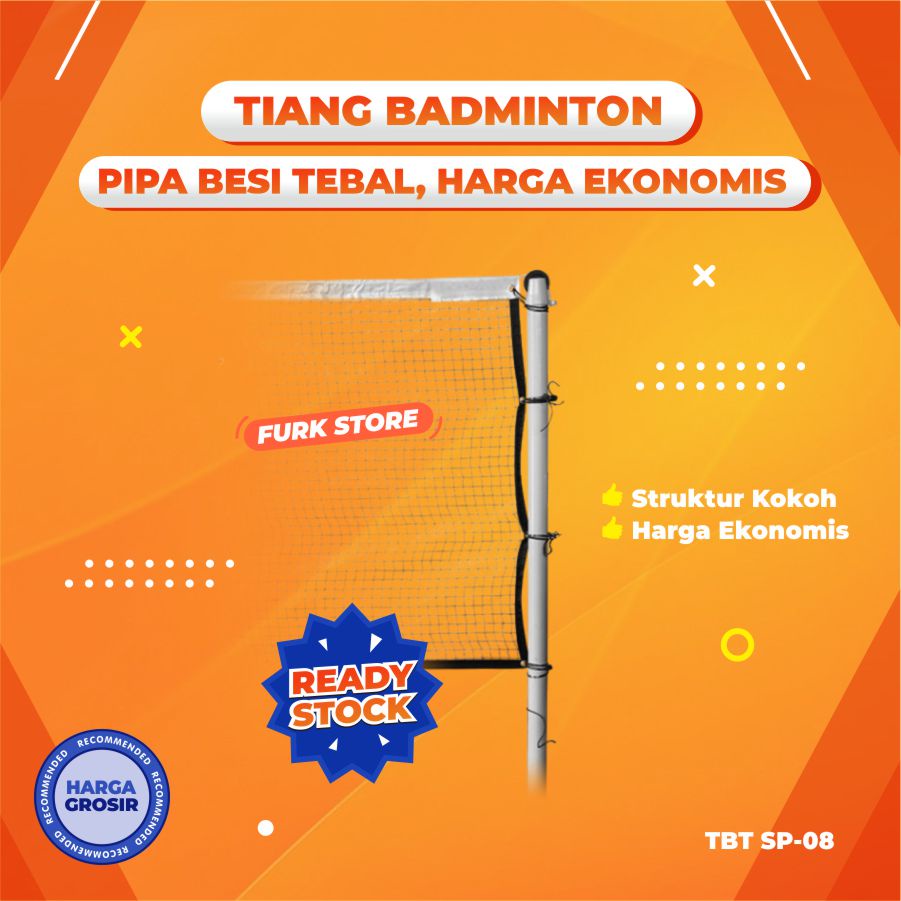 Jual Tiang Badminton Tanam TBT-SP08 [SEMI PERMANEN] - Tiang Bulutangkis ...