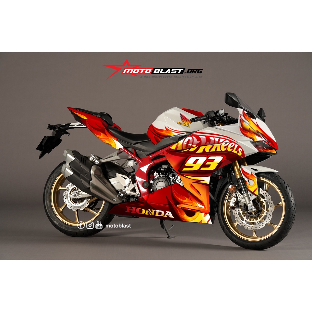 Jual Decal stiker Honda CBR250RR Hot Wheels Fullbody Motoblast | Shopee ...