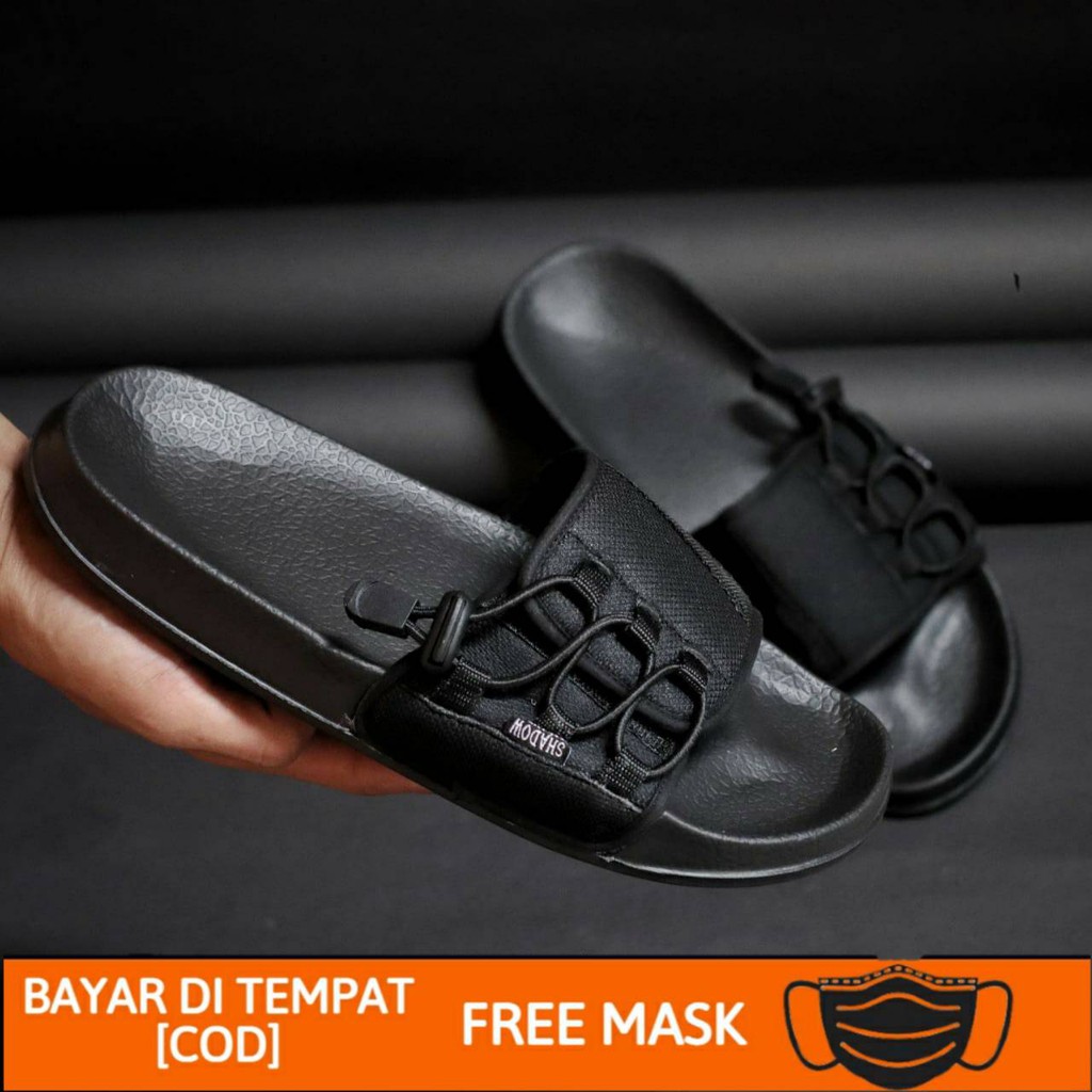 Jual Sendal slop pria shadow island original sandal slide pria ringan ...