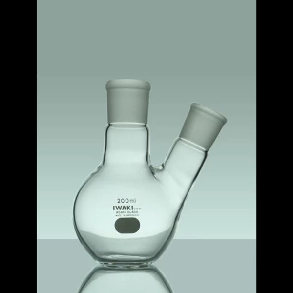 Jual Labu didih Round bottom 2 neck 1000 ml TS 34 35 Boiling Flask ...