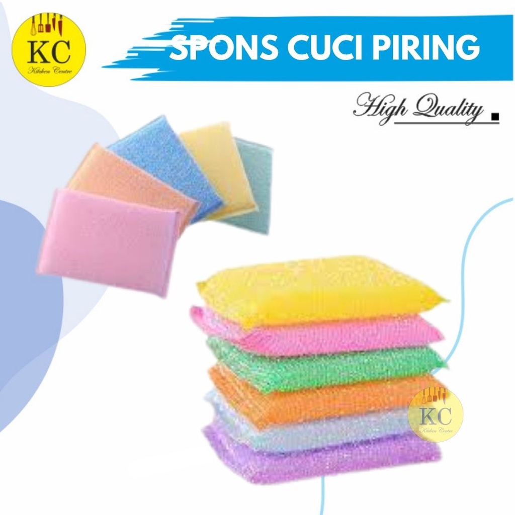 Jual Spon Cuci Piring Sponge Cuci Piring Busa Cuci Piring Sabut Cuci ...