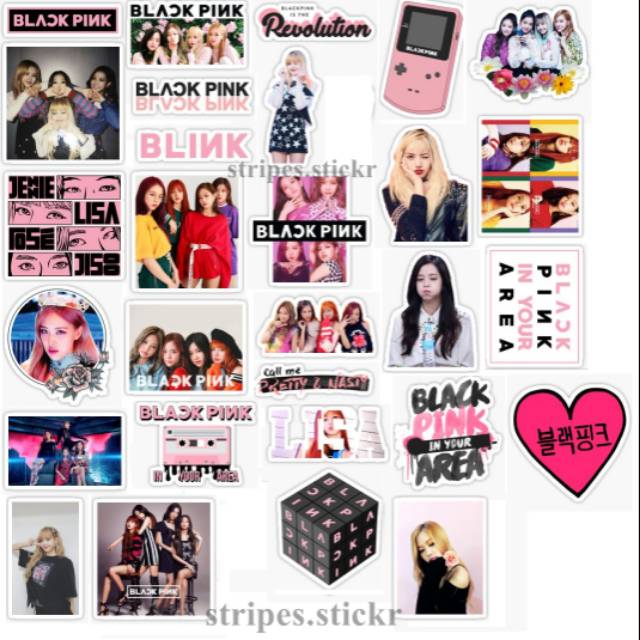 Jual Blackpink sticker pack | Shopee Indonesia
