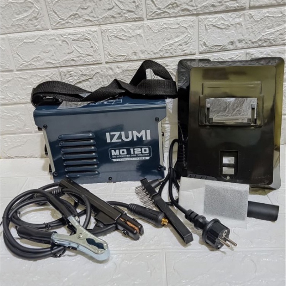 Jual Mesin Las Listrik 450 Watt IZUMI Travo Las Inverter IGBT MMA 120A Trafo Las IZUMI MO-120 ...