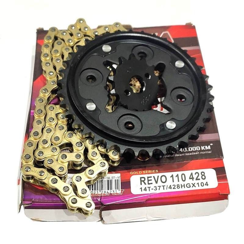 Jual GIR GEAR PAKET GIRSET GEARSET YUZAKA GOLD REVO ABSOLUTE - REVO FIT ...
