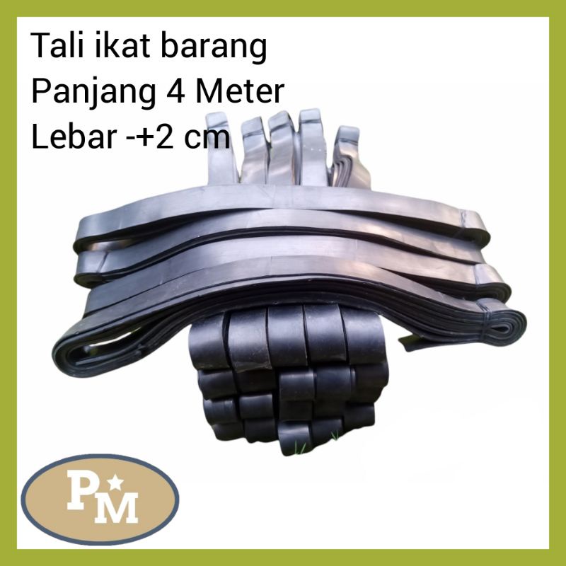 Jual Tali karet ban 4 Meter Elastis Pengikat Barang serbaguna | Shopee ...