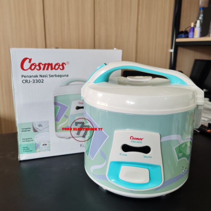 Jual Cosmos CRJ-3302 / CRJ 3302 Rice Cooker Magic Com 1.8L MURAH ...