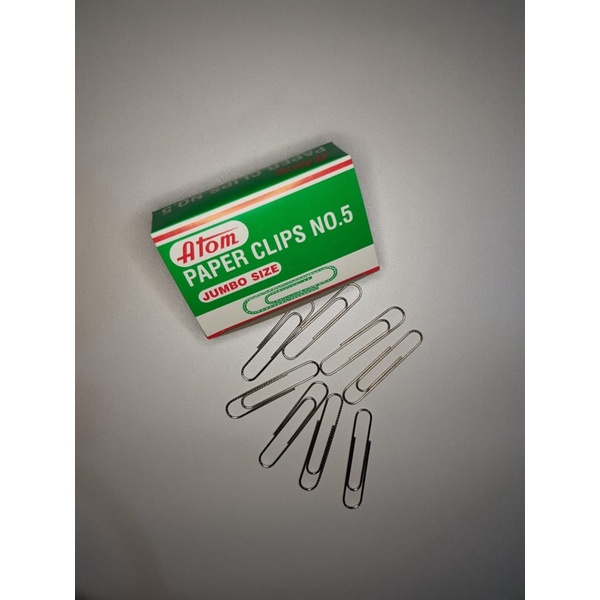 Jual Paper Clip Atom No.5 Jumbo Size | Shopee Indonesia