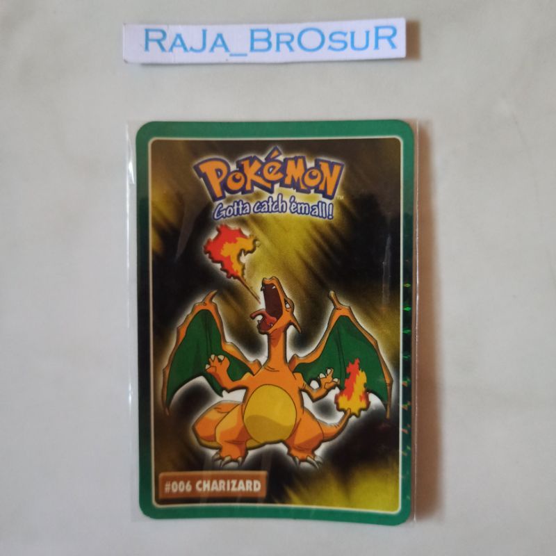 Jual Kartu Stiker Pokemon Card Cup Cup Pop #006 CHARIZARD | Shopee ...