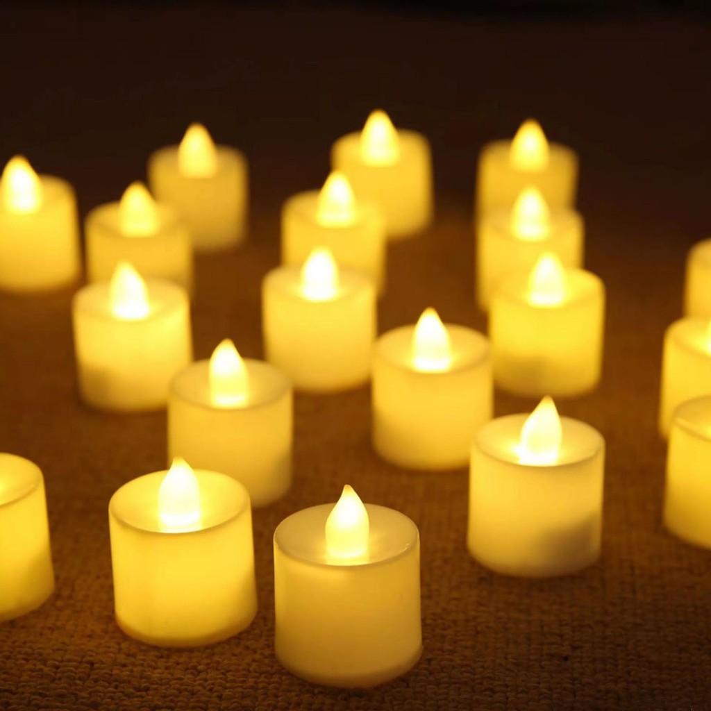 Jual Lilin LED BULAT Dekorasi Candle | Shopee Indonesia