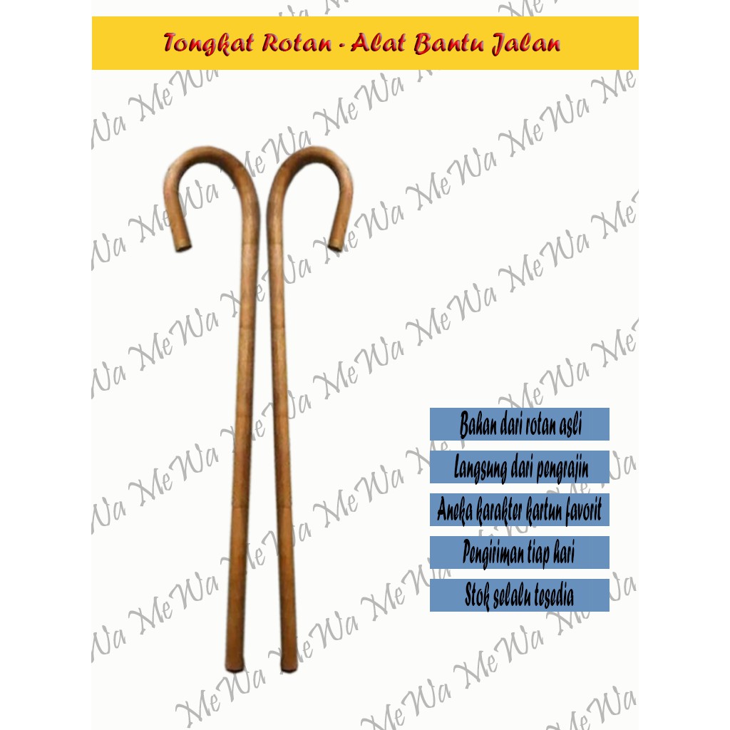 Jual Tongkat Rotan - Alat Bantu Jalan | Shopee Indonesia