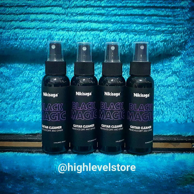 Jual NIKISAGA Black Magic Cleaner - Pembersih Body, Senar, Fretboard ...