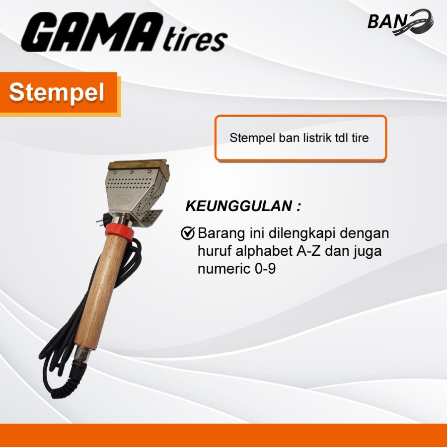 Jual Stempel Ban Listrik Lengkap dengan HURUF dan ANGKA | Shopee Indonesia