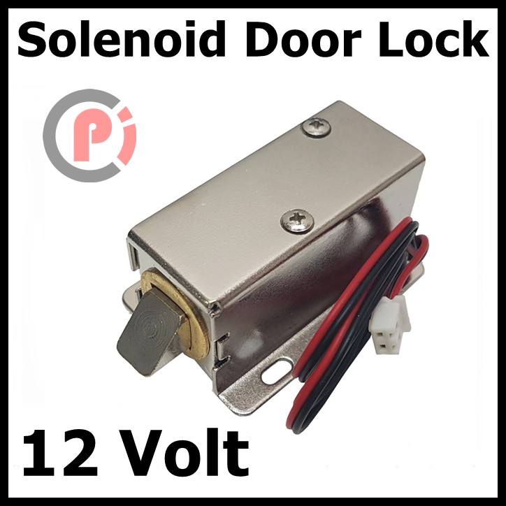 Jual Solenoid Door Lock 12 Volt Ukuran Besar Kunci Pintu Otomatis ...