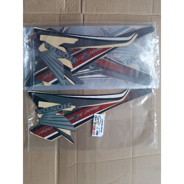 Jual STIKER STRIPING LES BODY MOTOR HONDA MEGA PRO MEGAPRO MP MONO 2010 ...