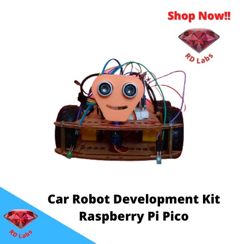 Jual Car Robot Development Kit Raspberry Pi Pico | Shopee Indonesia
