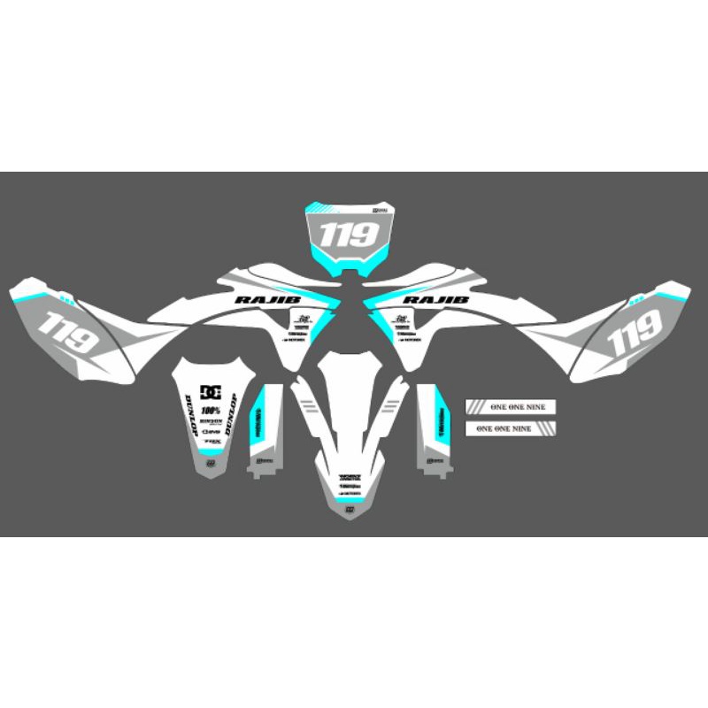 Jual STICKER DECAL GORDON CUSTOM DESAIN | Shopee Indonesia